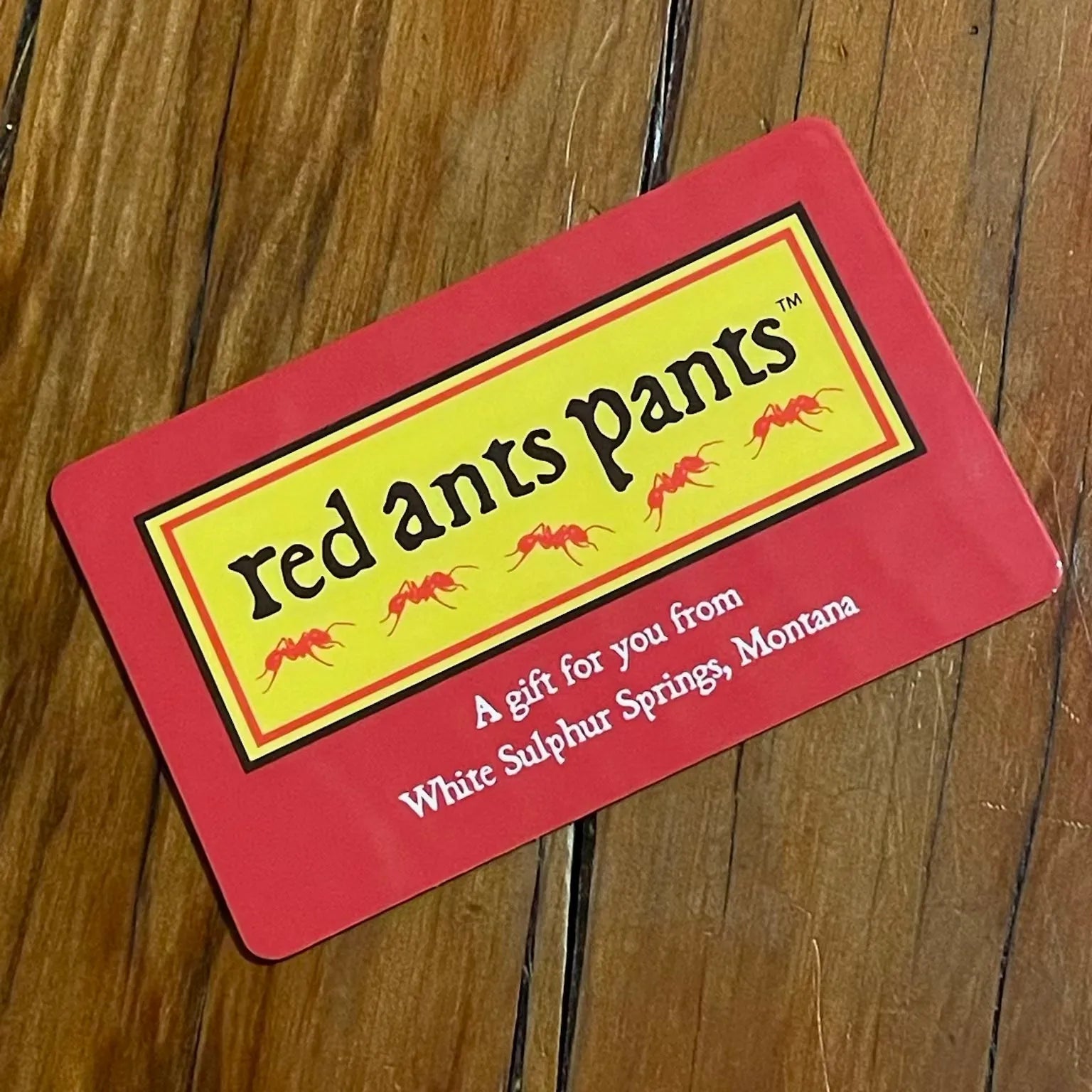 Gift Card – Red Ants Pants